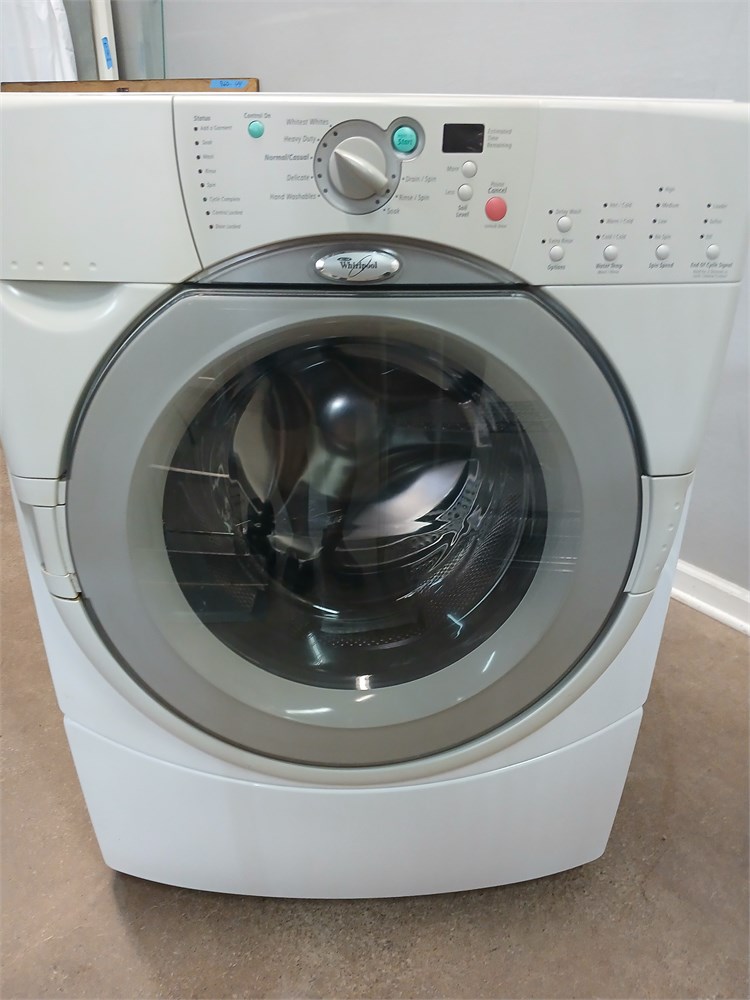 Transitional Design Online Auctions - Whirlpool Duet Washing Machine