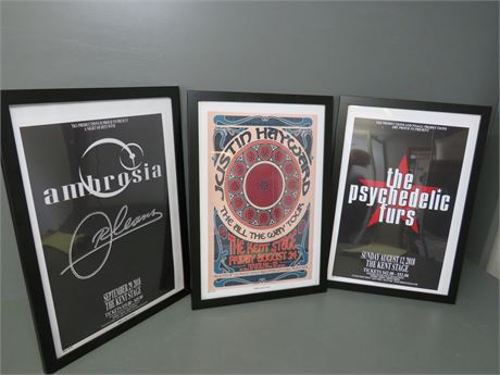 Transitional Design Online Auctions - Kent Stage Concert Posters ...