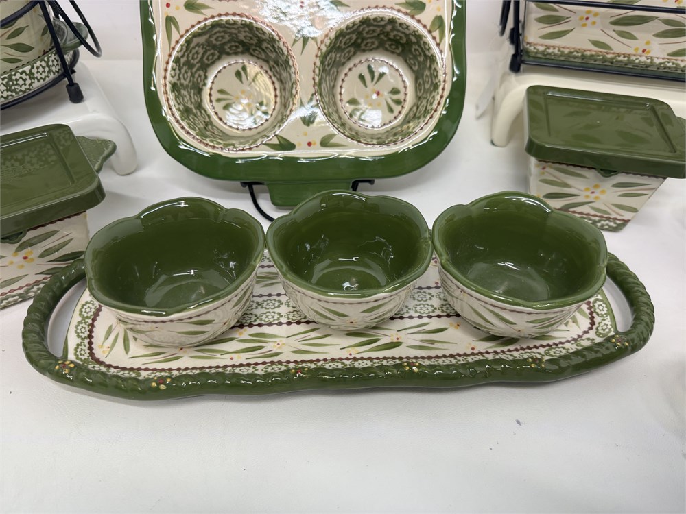 Transitional Design Online Auctions - Dishware-Temptations Dishes
