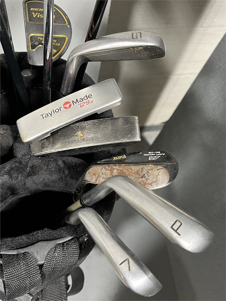Transitional Design Online Auctions - Golf Bag / Clubs / Presentation ...