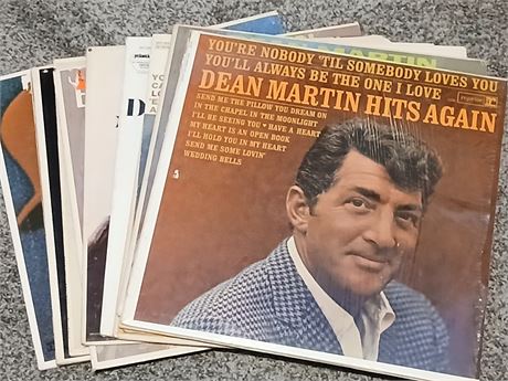 Transitional Design Online Auctions - Dean Martin Vinyl Records / 13