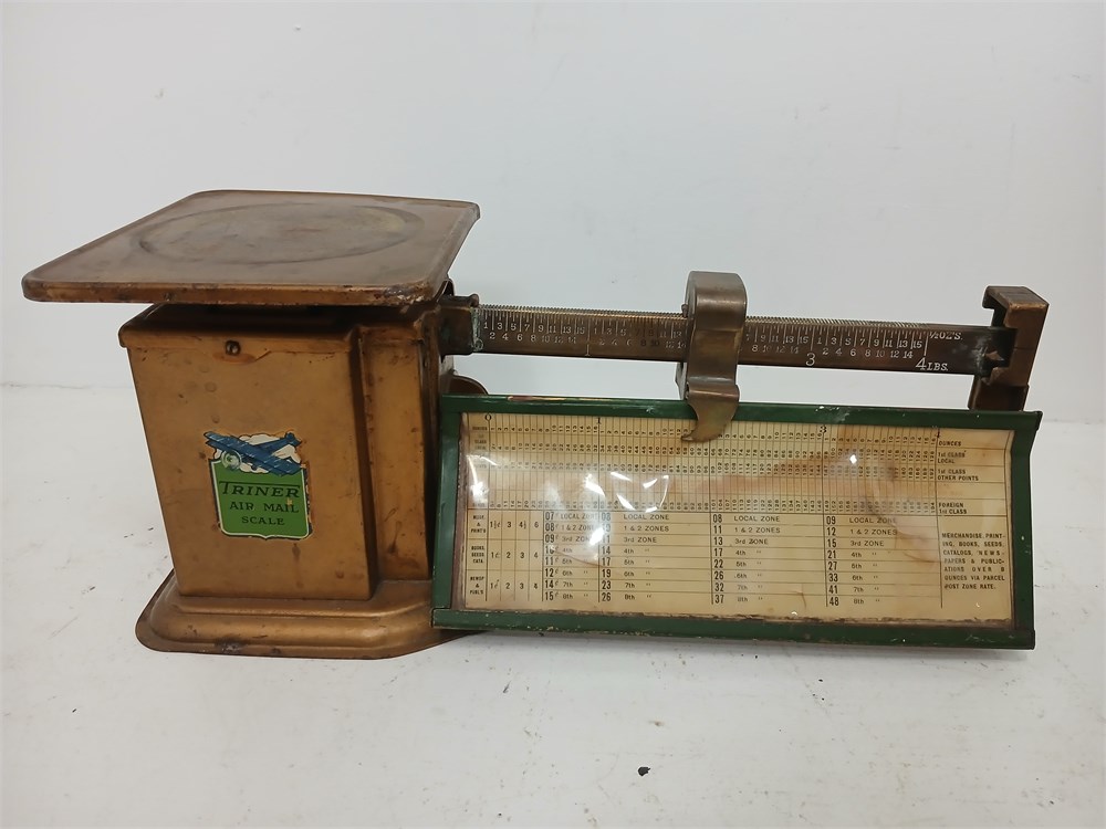 Transitional Design Online Auctions - Triner Air Mail Accuracy Postal ...