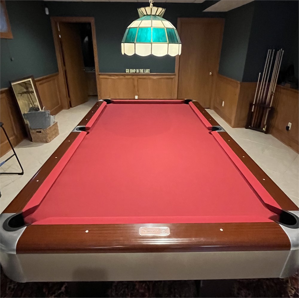 Transitional Design Online Auctions - Brunswick Billard Table