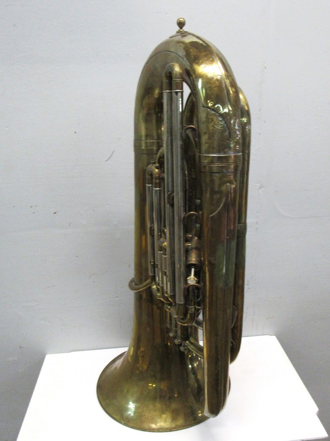 Transitional Design Online Auctions - Besson - England Tuba - Vintage ...