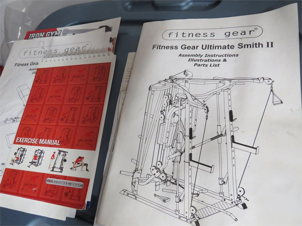 Transitional Design Online Auctions - FITNESS GEAR Ultimate Smith II ...
