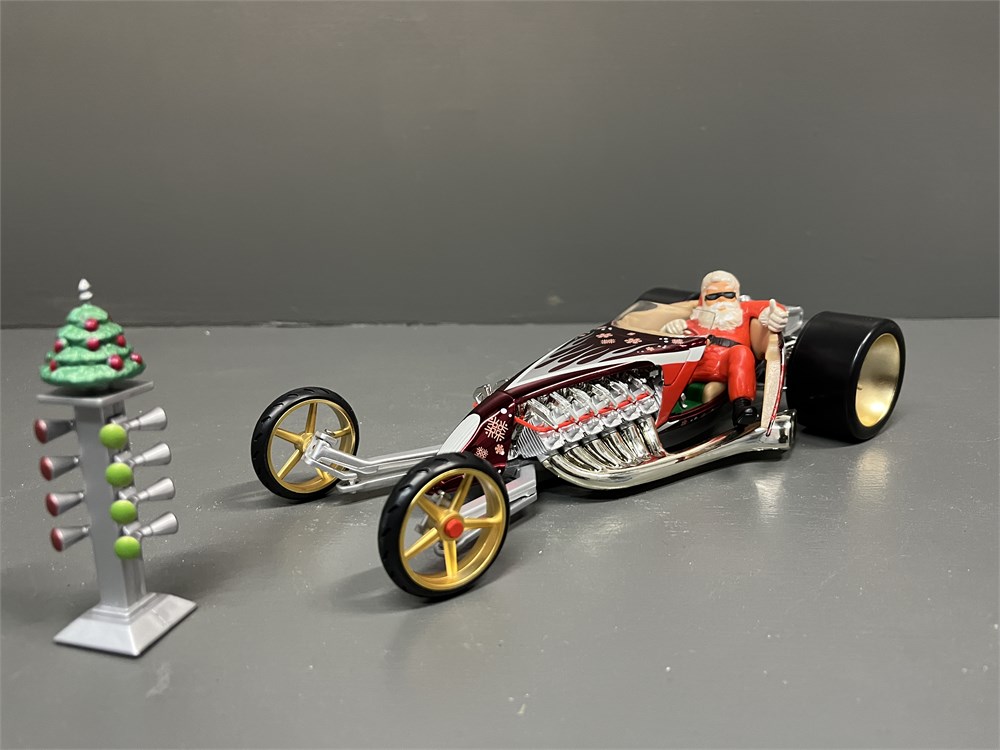 Transitional Design Online Auctions - Hot Wheels Santa Hot Rod