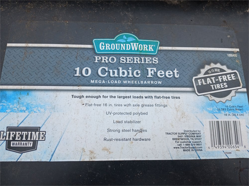 Transitional Design Online Auctions - GroundWork Pro Series 10 Cubic ...