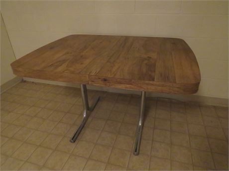 Transitional Design Online Auctions - Faux Wood Top Table