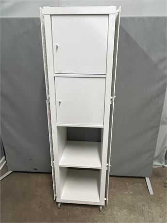 Transitional Design Online Auctions - Upright Storage Unit