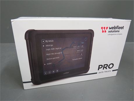 Transitional Design Online Auctions - WEBFLEET Pro 8475 Truck GPS ...
