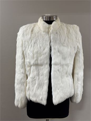 Transitional Design Online Auctions - Fur- White Rabbit Jacket