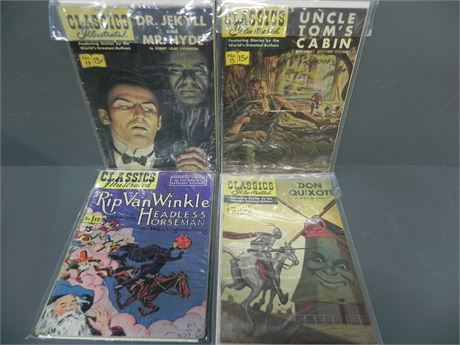 Transitional Design Online Auctions - Classics Illustrated Comic Books ...
