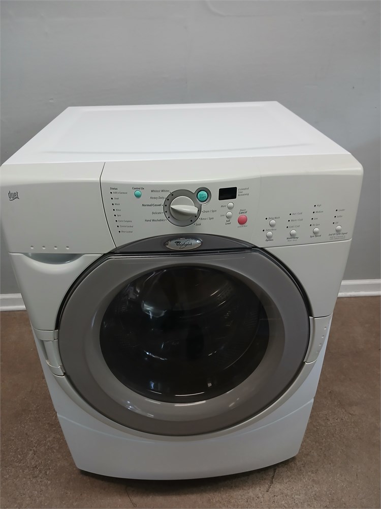 Transitional Design Online Auctions - Whirlpool Duet Washing Machine