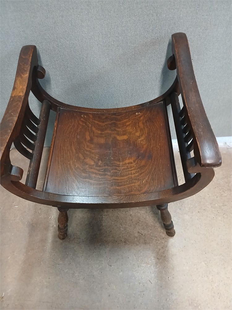 Transitional Design Online Auctions - Antique Victorian Bustle Chair ...