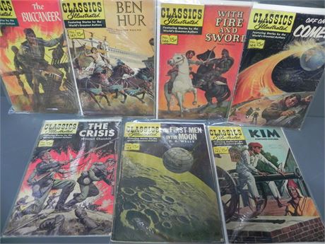Transitional Design Online Auctions - Classics Illustrated Comic Books ...