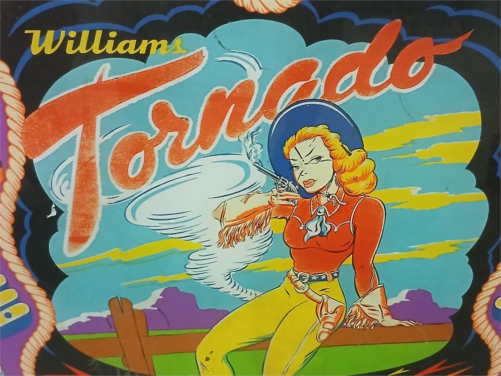 Transitional Design Online Auctions - 1947 Tornado "Williams" Pinball ...