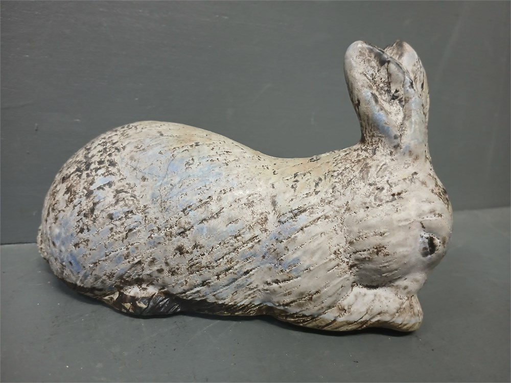 Transitional Design Online Auctions - McCarty's Pottery Nutmeg Rabbit