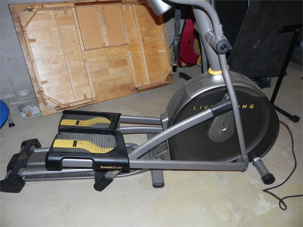 Transitional Design Online Auctions - Livestrong Elliptical Trainer ...