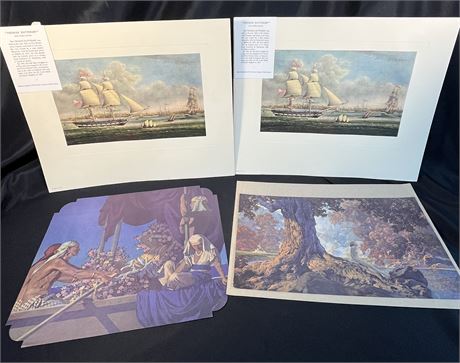 Transitional Design Online Auctions - Maxfield Parrish Prints / Thomas ...