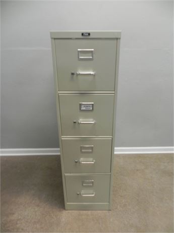 Transitional Design Online Auctions - Metal Filex File cabinet