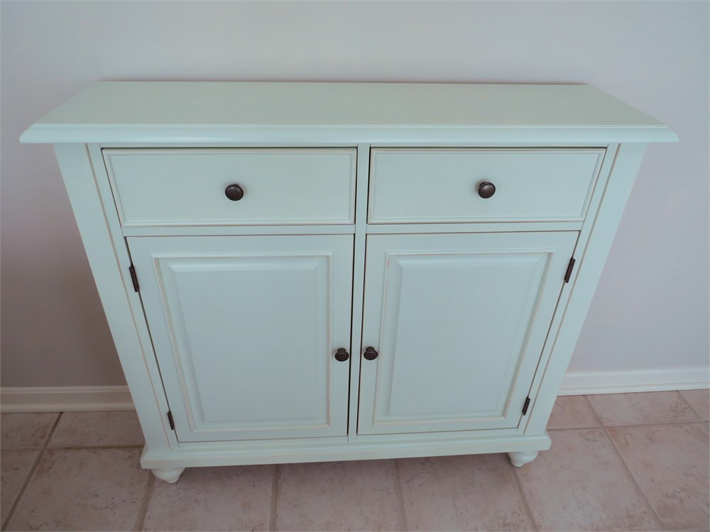 Transitional Design Online Auctions - BALLARD DESIGNS Console Cabinet