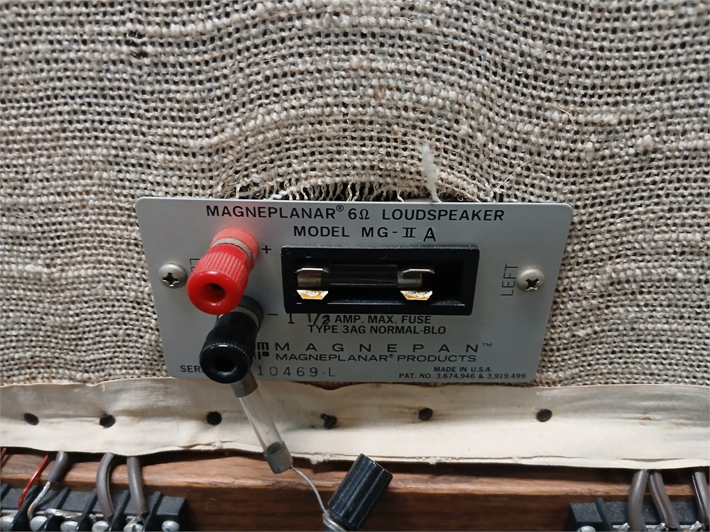 Transitional Design Online Auctions - Magneplanar MG-II A Mid-Century ...