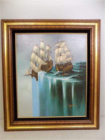 Transitional Design Online Auctions - Ed Miracle Painting