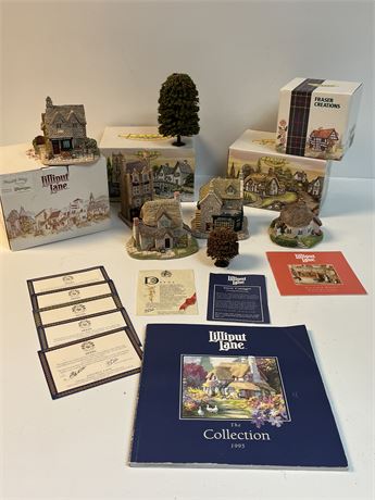 Transitional Design Online Auctions - Lilliput Lane & Fraser Creations ...