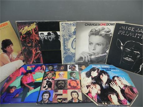 Transitional Design Online Auctions - Classic Rock Vinyl Albums