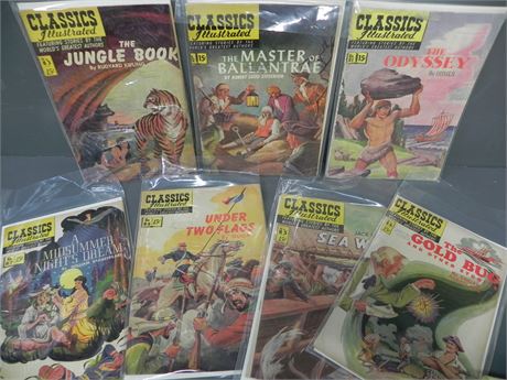 Transitional Design Online Auctions - Classics Illustrated Comic Books ...