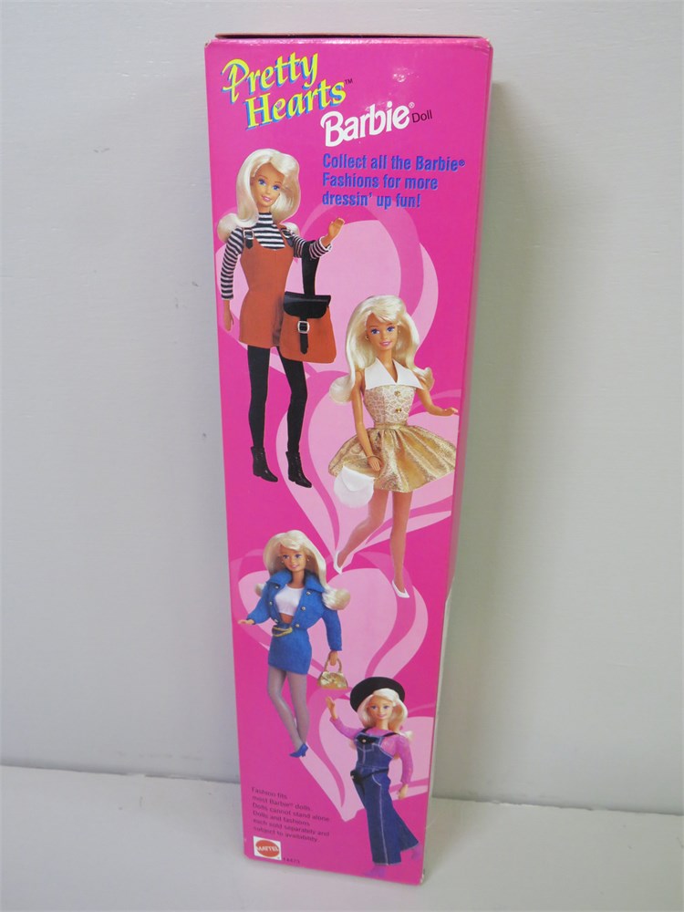 Transitional Design Online Auctions - 1995 Pretty Hearts Barbie Doll