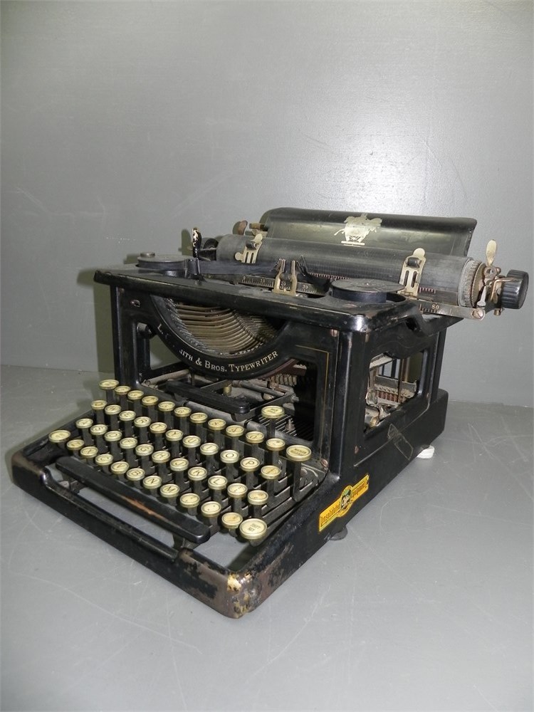 Transitional Design Online Auctions - L.C. Smith & Bros 1920s Typewriter