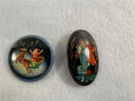 Transitional Design Online Auctions - Vintage Russian Brooch-Hand ...