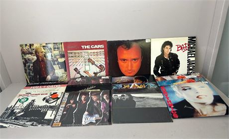 Transitional Design Online Auctions - Vinyl Record Albums / Classic 80 ...