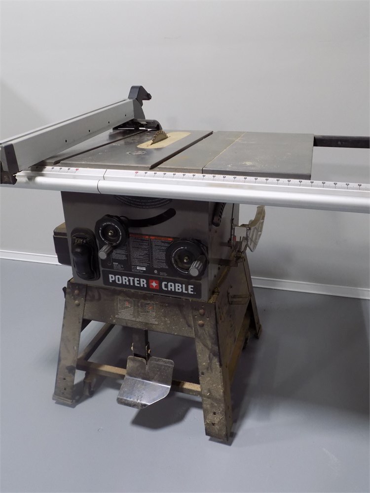 Transitional Design Online Auctions - Porter Cable Table Saw