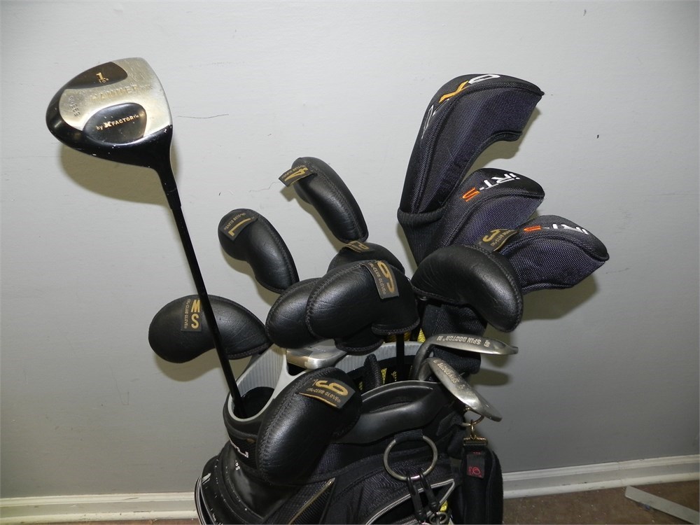Transitional Design Online Auctions - Golf Clubs / Calloway / Bag