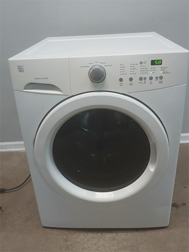 Transitional Design Online Auctions - Kenmore Front-load Washing ...