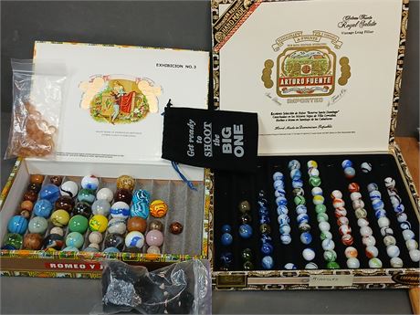 Transitional Design Online Auctions - Marbles Collection / Two Boxes