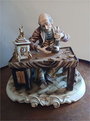 Transitional Design Online Auctions - M. Lory Capodimonte Large Statue ...