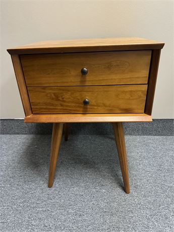 Transitional Design Online Auctions - Mid Century Style Side Table