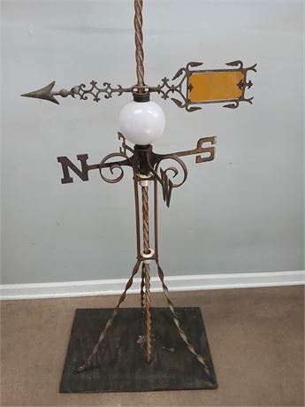 Transitional Design Online Auctions - Rare Lightning Rod with Arrow and ...