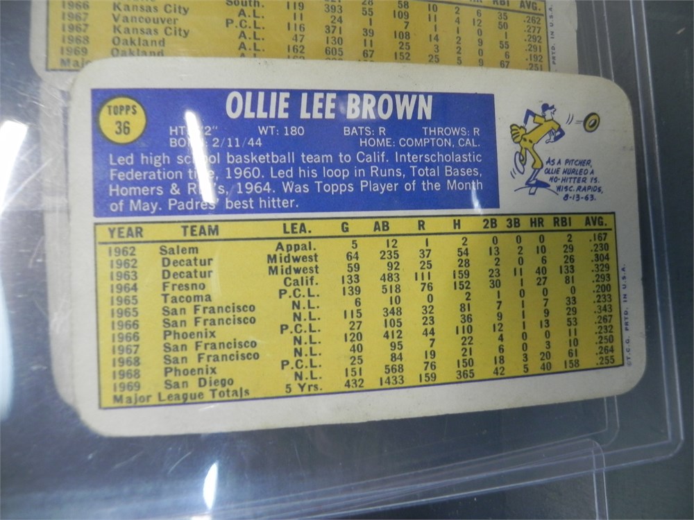 Transitional Design Online Auctions - 1964 Topps Giant Baseball Cards ...