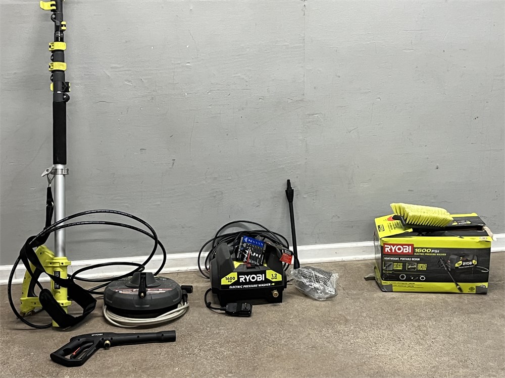 Transitional Design Online Auctions - Ryobi Power Washer