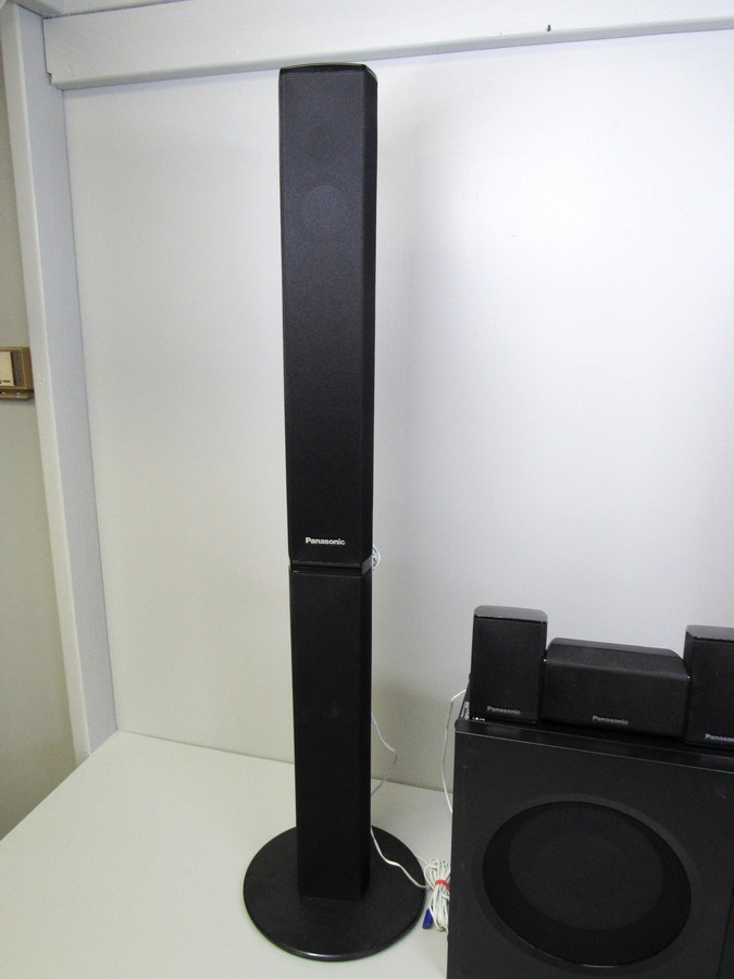 Transitional Design Online Auctions - Panasonic Home Theater Sound ...