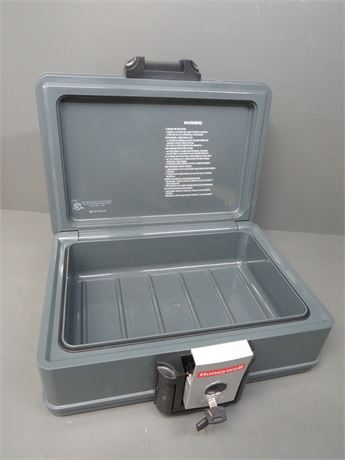 Transitional Design Online Auctions - HONEYWELL First Alert Fireproof Safe