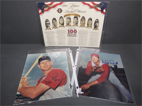 Transitional Design Online Auctions - Cleveland Indians Max Alvis / Sam ...
