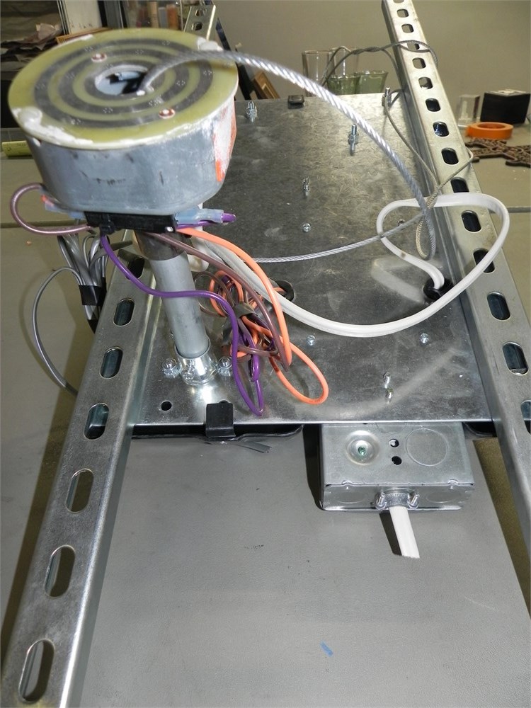 Transitional Design Online Auctions - Aladdin Light Lift Remote Mount All200