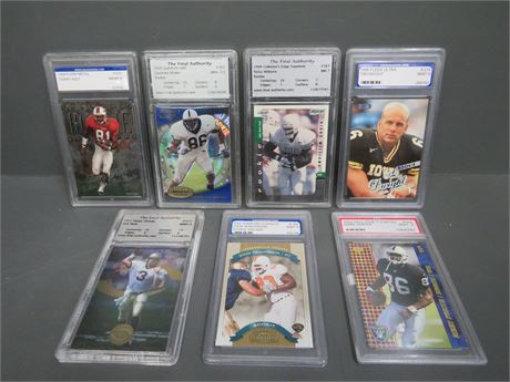 Transitional Design Online Auctions - Graded College Football Trading Cards