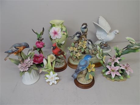 Transitional Design Online Auctions - Ceramic Bird Collection