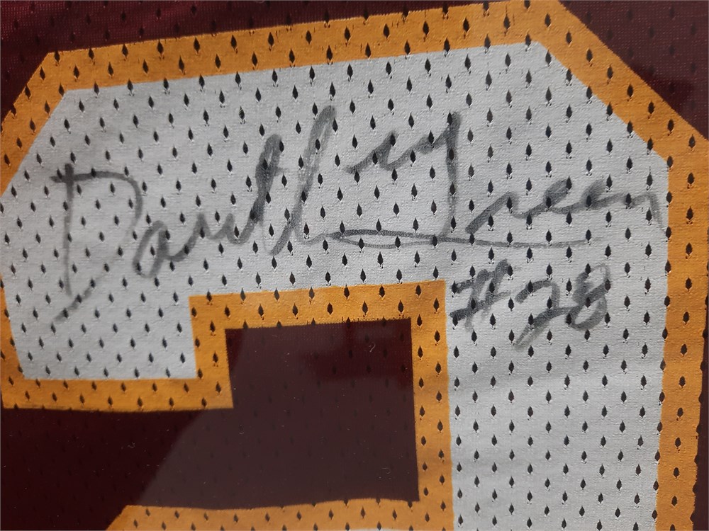 Transitional Design Online Auctions - Darrell Green Autographed Jersey